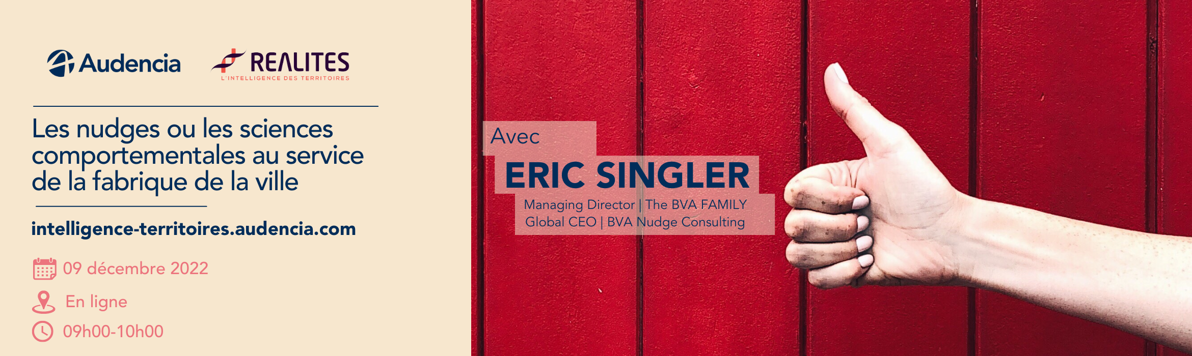 Réalisation vidéo Les nudges - Séquens